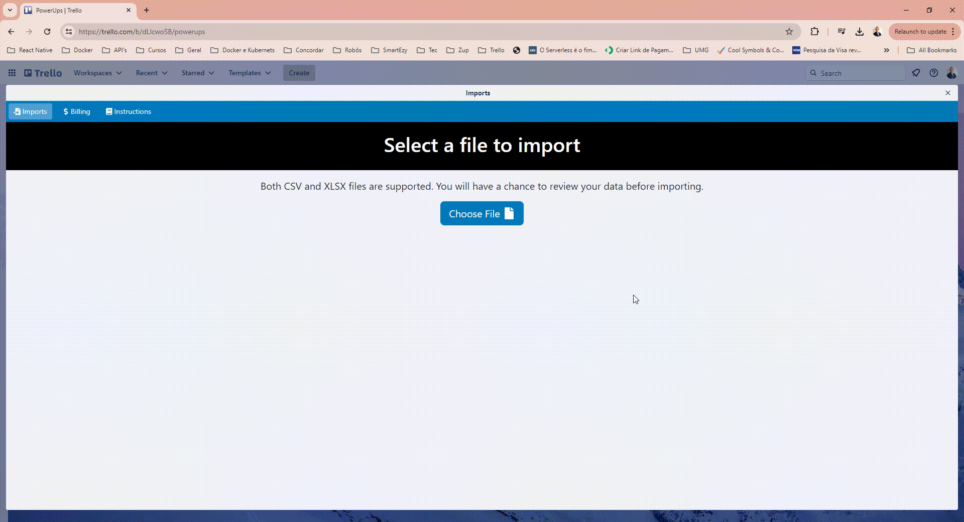 Spread2Board by Ezy PowerUps (Import xlsx and csv) Power-Up | Trello
